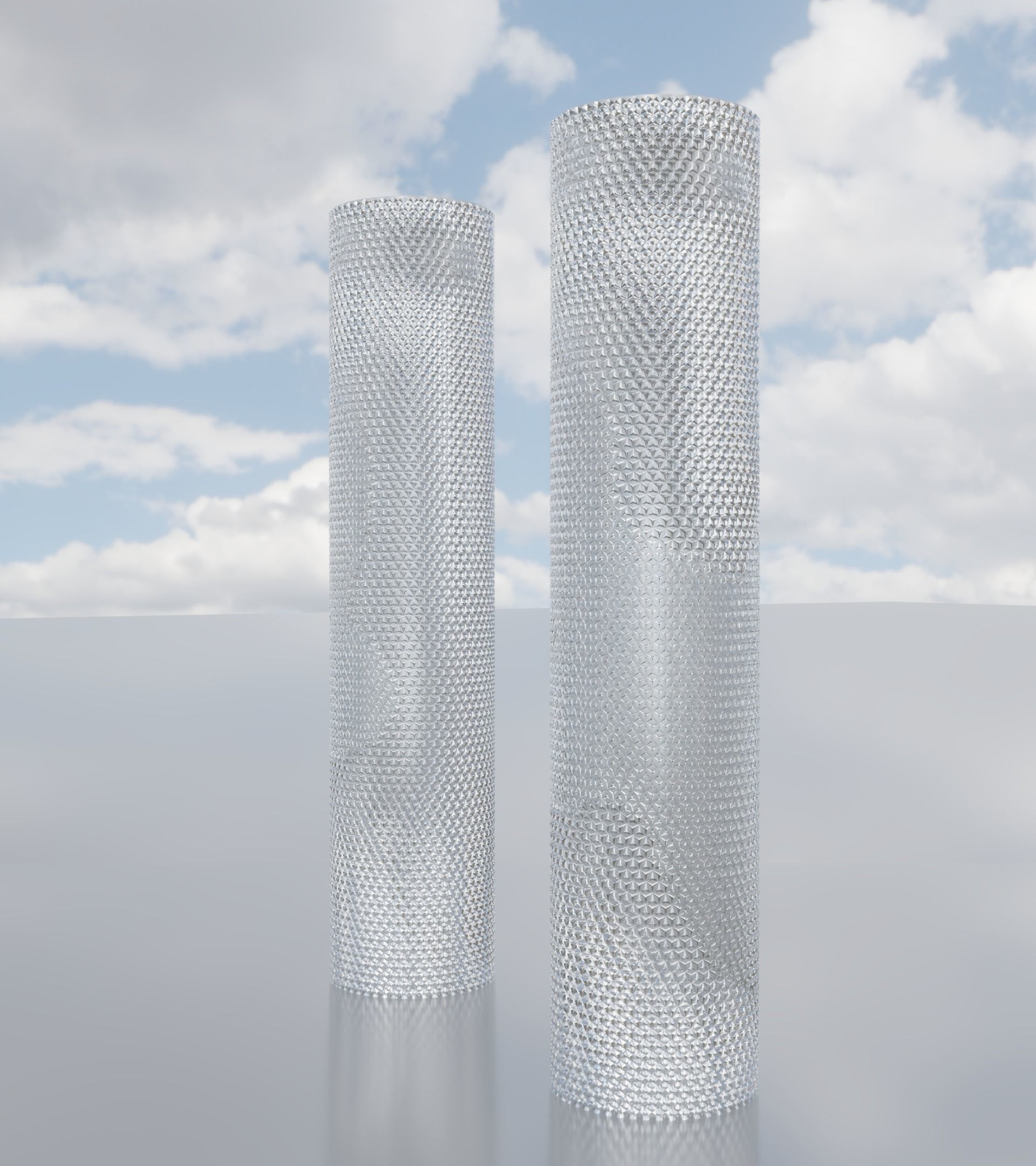Parametric Building 1g1 3D model | CGTrader