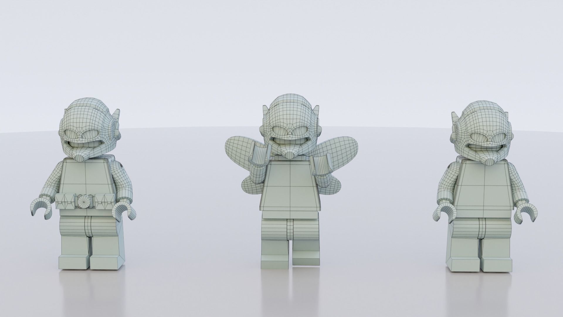 Lego Ant-Man mini pack 3D model | CGTrader