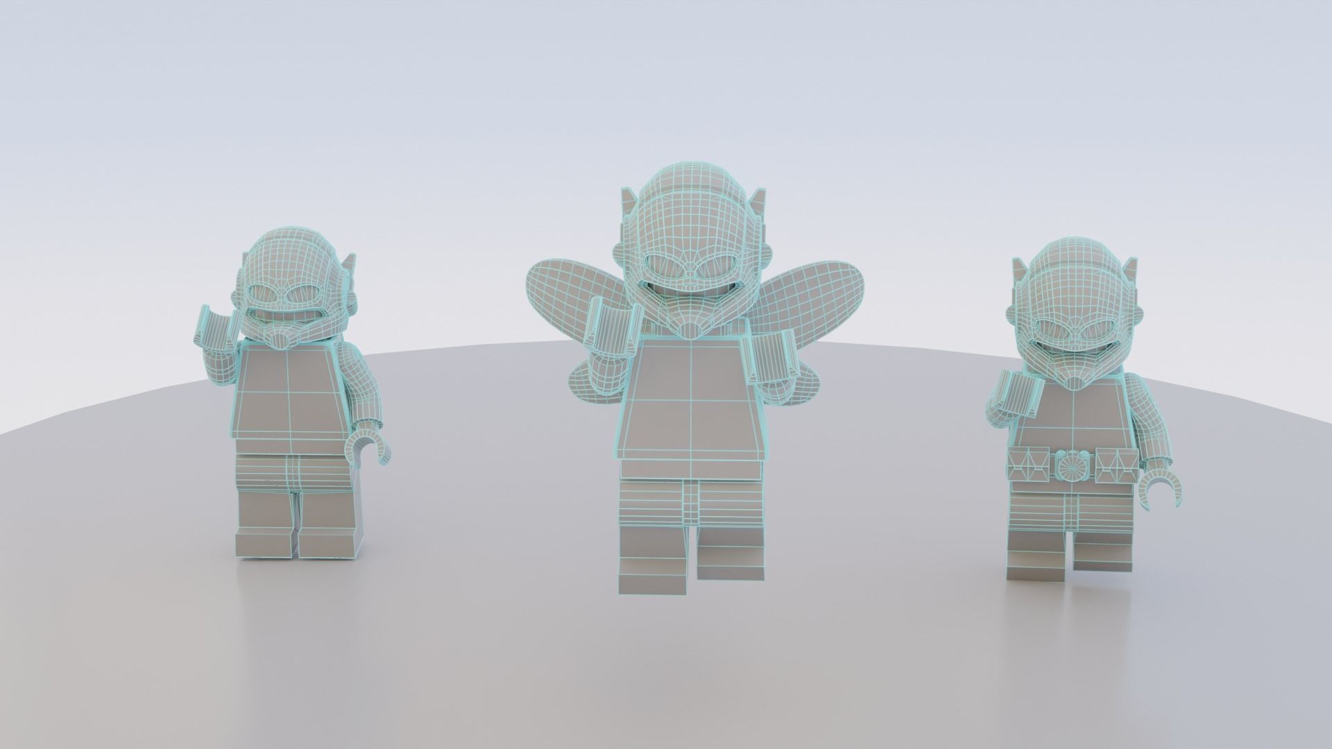 Lego Ant-Man mini pack 3D model | CGTrader