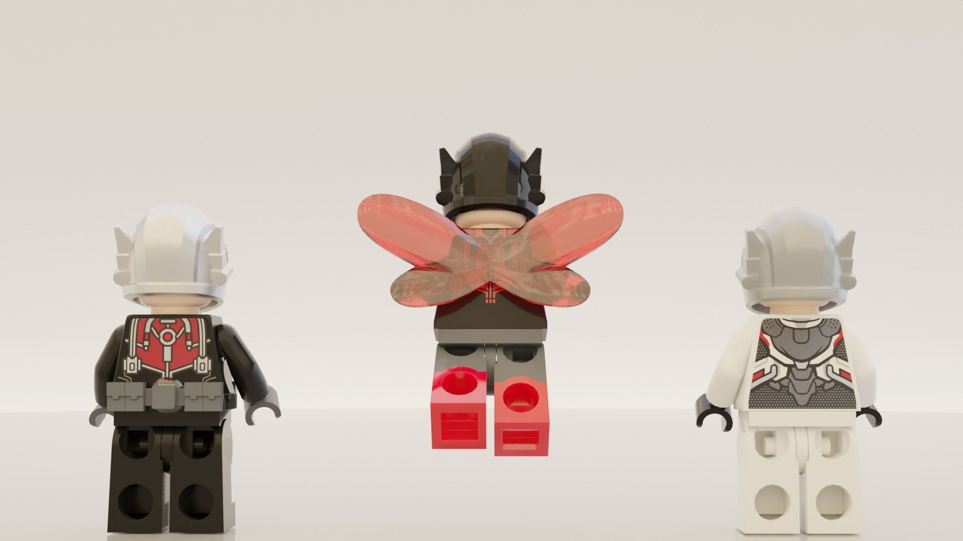 Lego Ant-Man mini pack 3D model | CGTrader