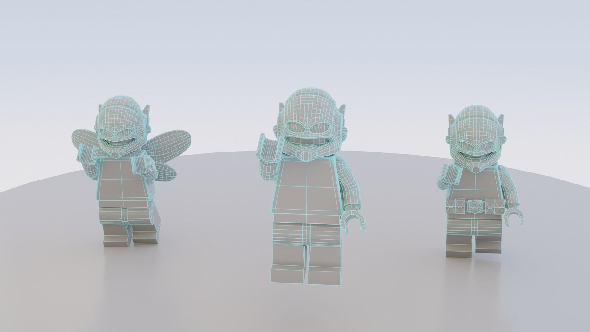 Lego Ant-Man mini pack 3D model | CGTrader