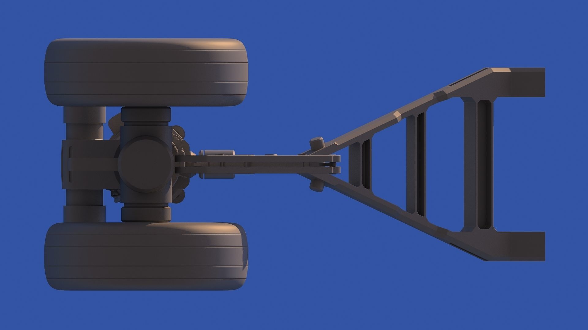 Landing gear - Chassi 3D model | CGTrader
