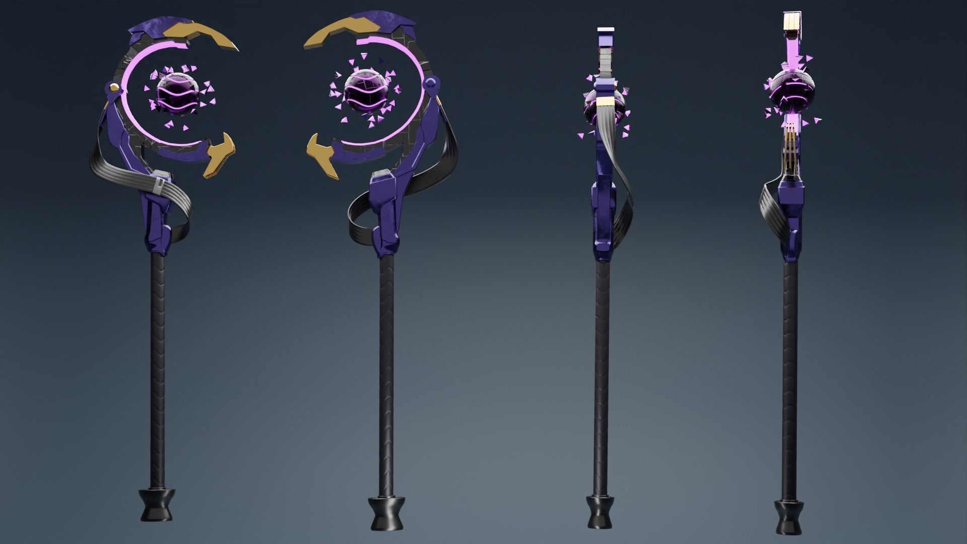 Ramattras Staff - Overwatch 2 3D model | CGTrader