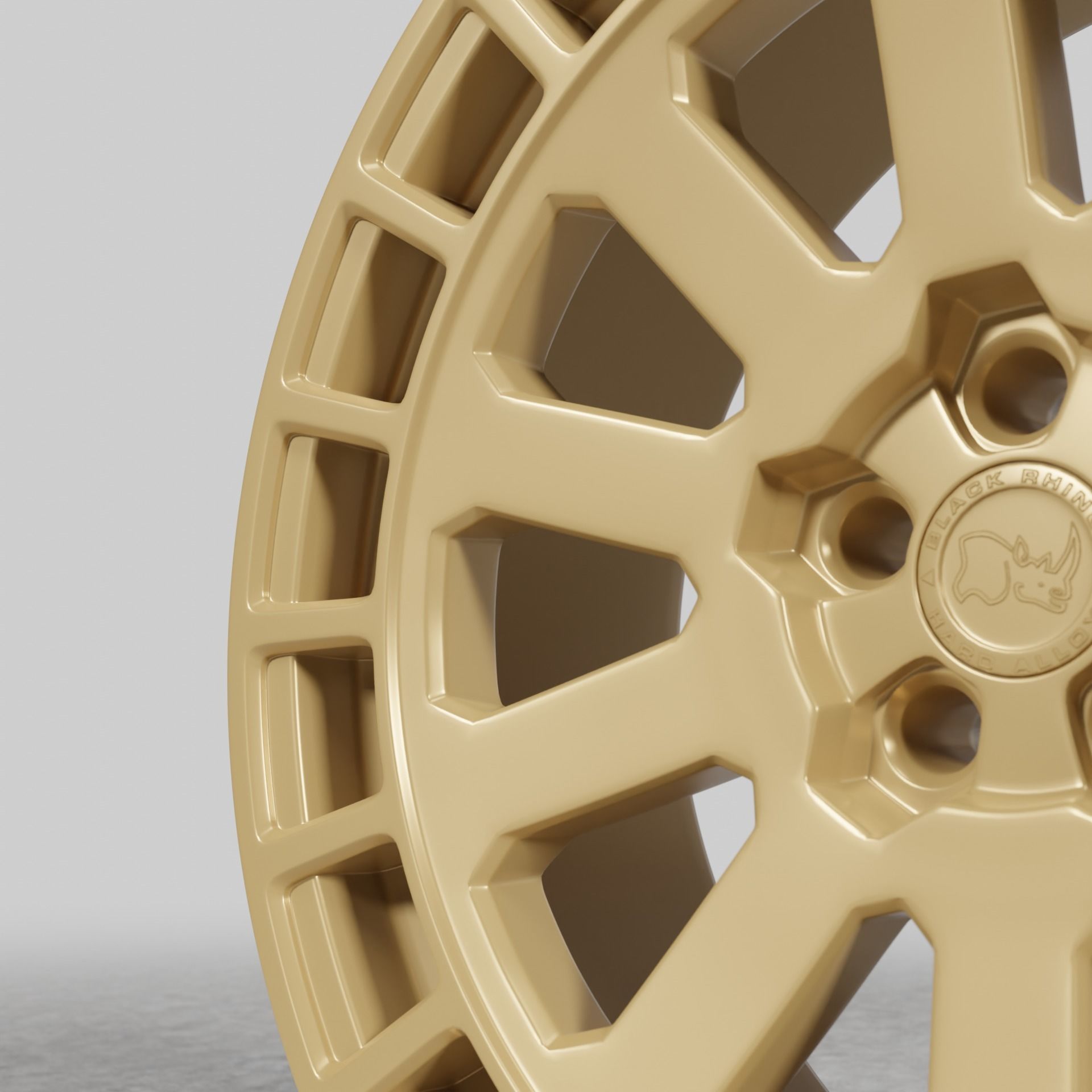 Black Rhino Wheels Boxer Rims 3D model | CGTrader