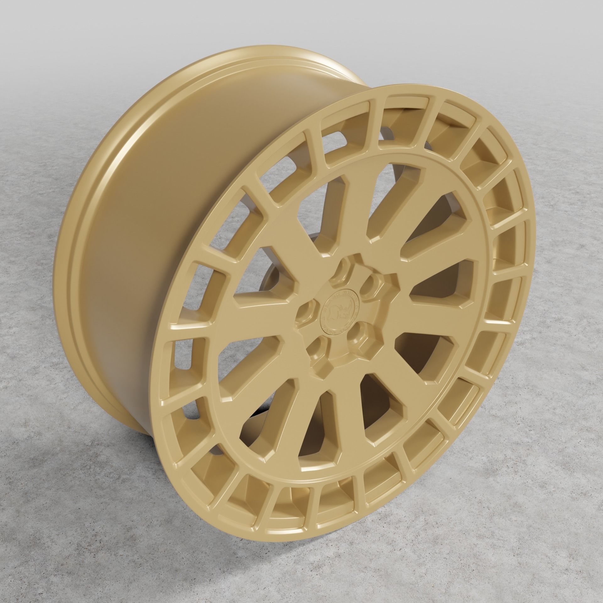 Black Rhino Wheels Boxer Rims 3D model | CGTrader
