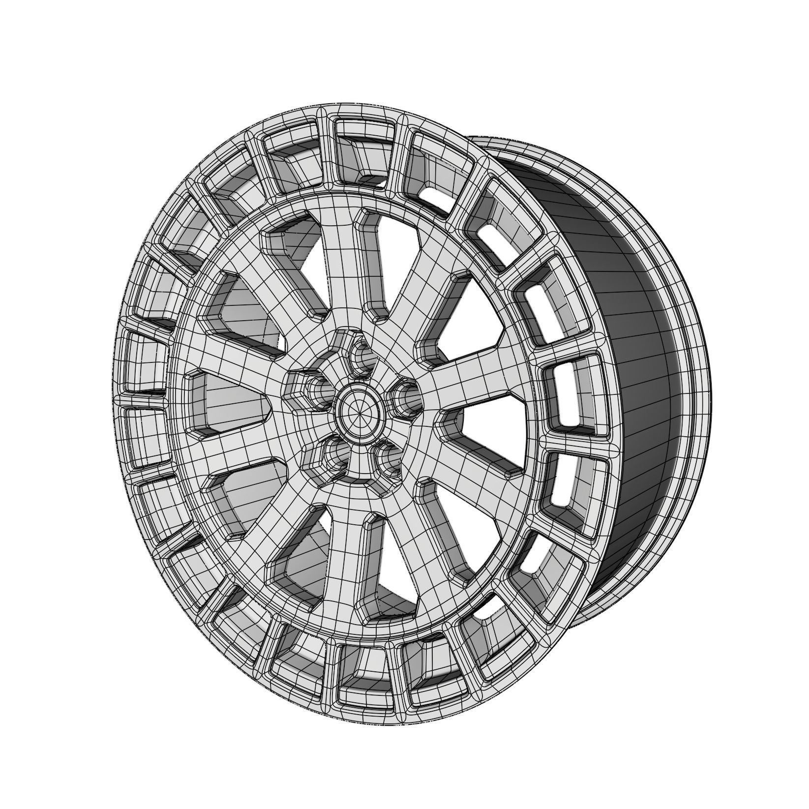 Black Rhino Wheels Boxer Rims 3D model | CGTrader