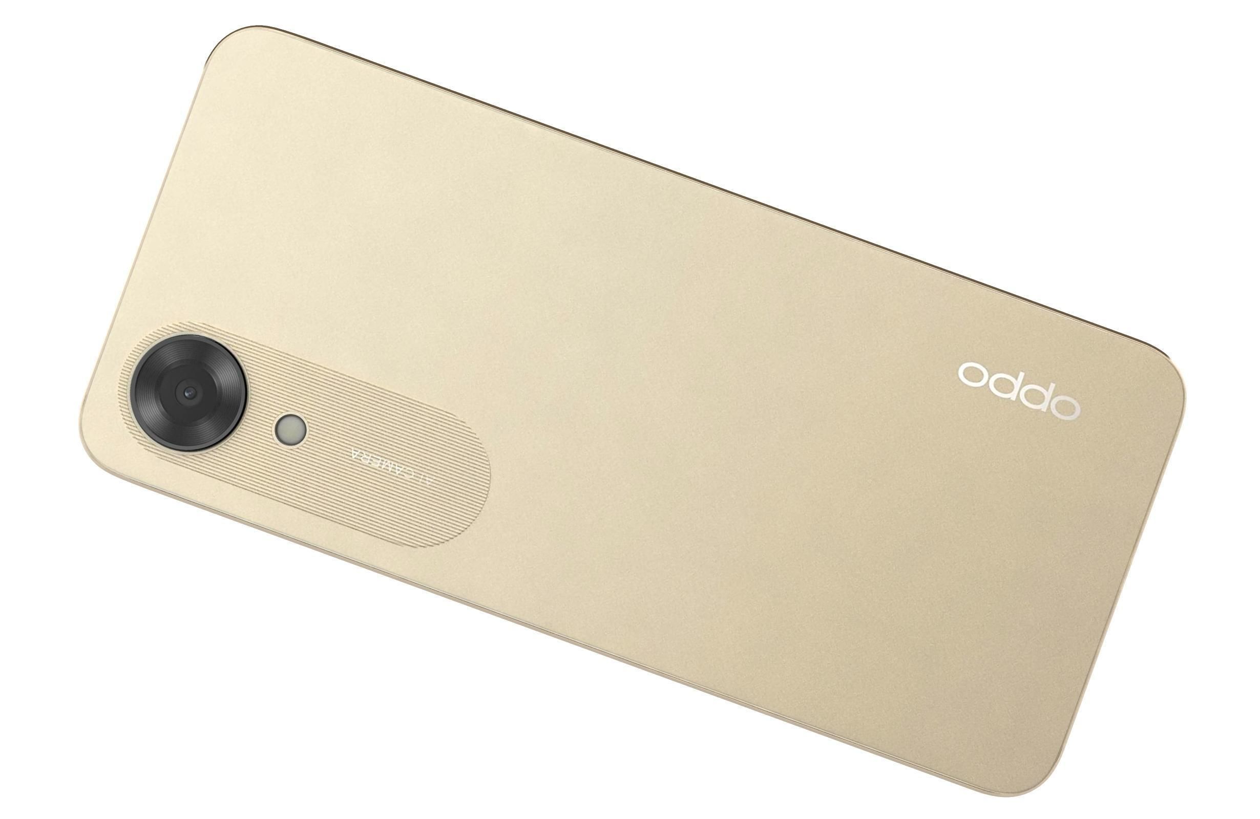 Oppo A17k Blue And Gold 3D model | CGTrader