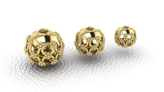 41 Beads 3D model 3D printable | CGTrader