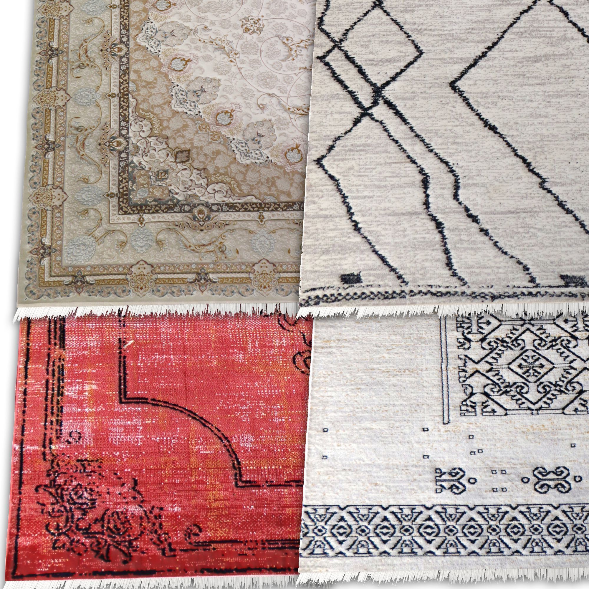 3D model Persian Carpet Collection-vol6-4k texture VR / AR / low-poly ...