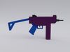 3D model LUSA submachine gun VR / AR / low-poly | CGTrader