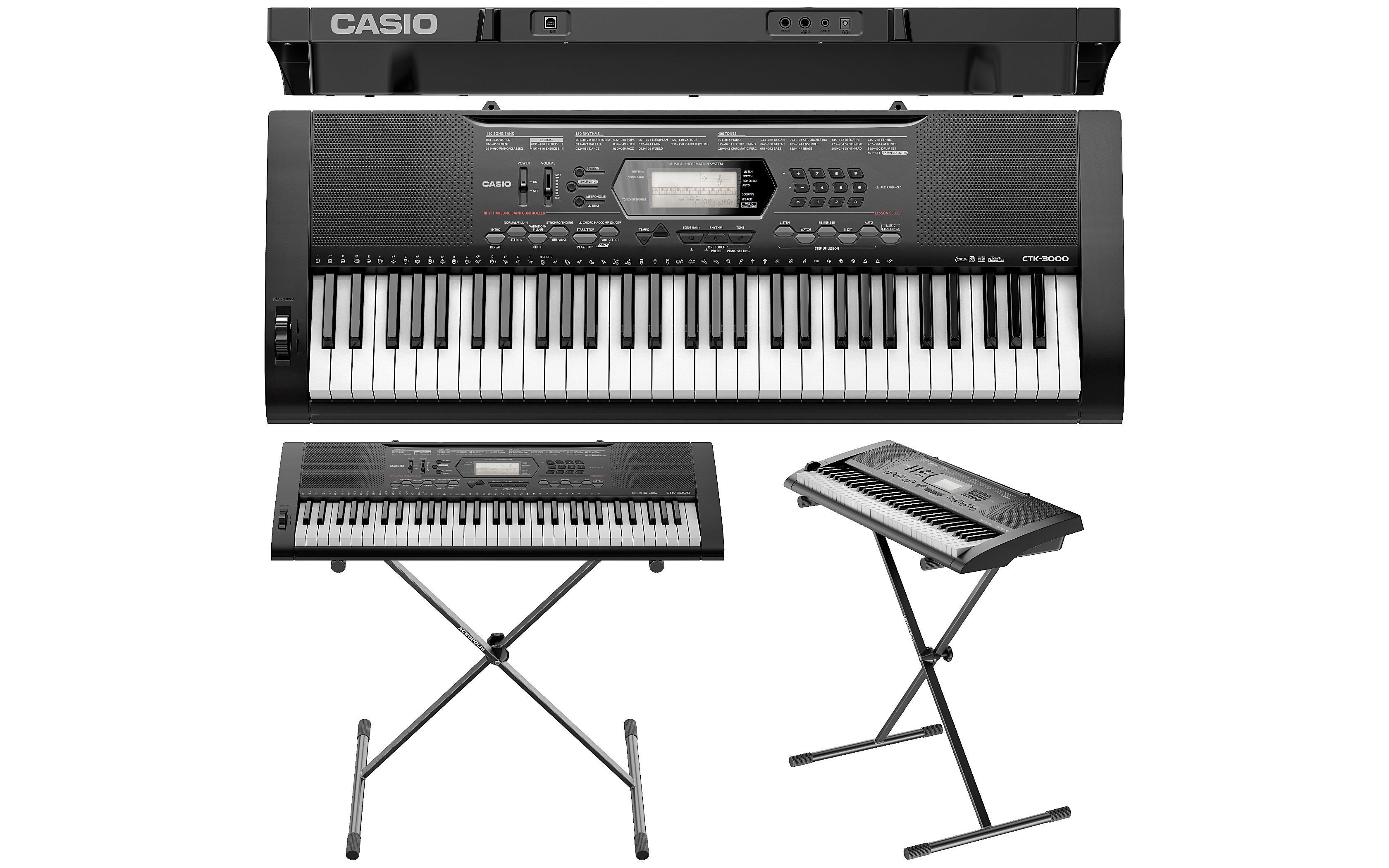 Synthesizer CASIO 3D model | CGTrader