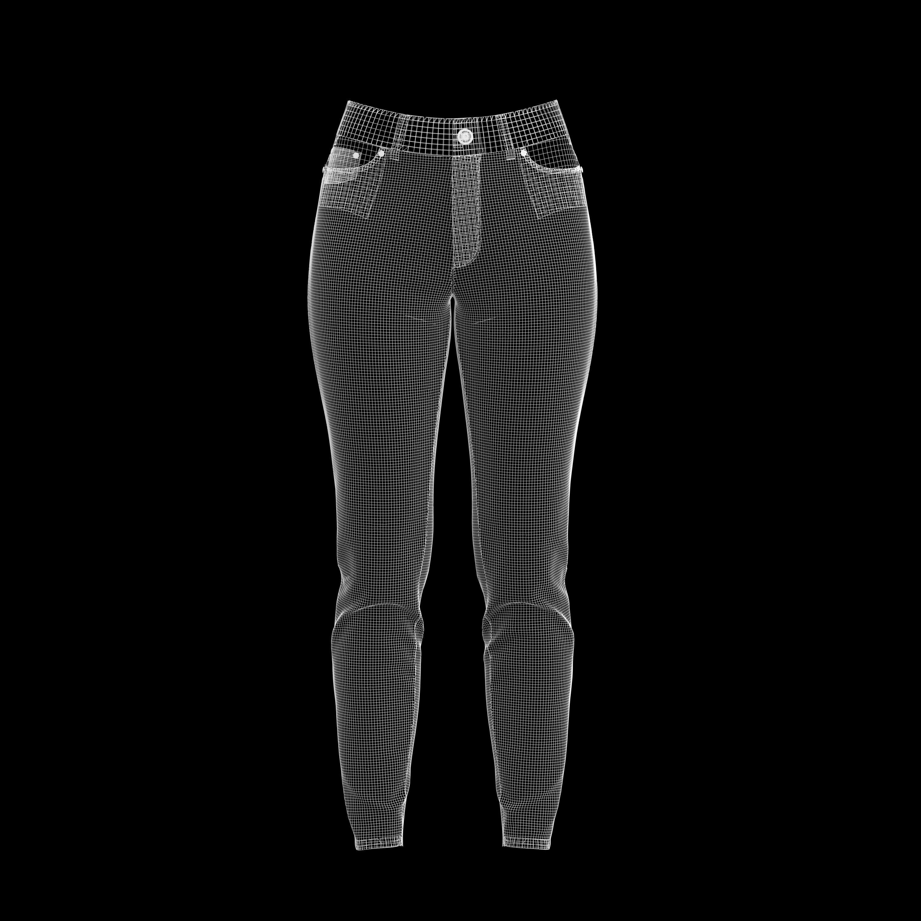 Blue Denim 3D model | CGTrader