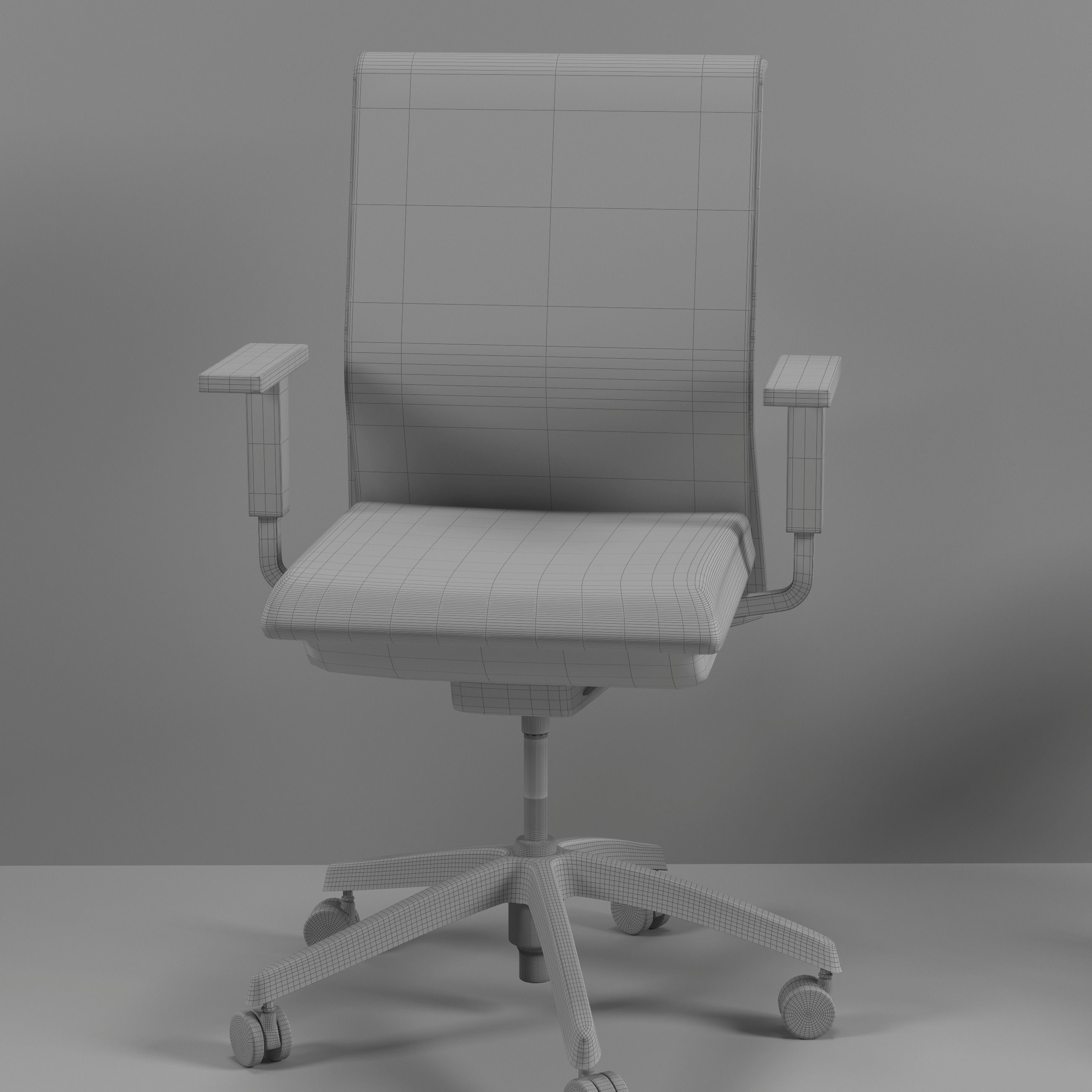 chair office 3D model | CGTrader