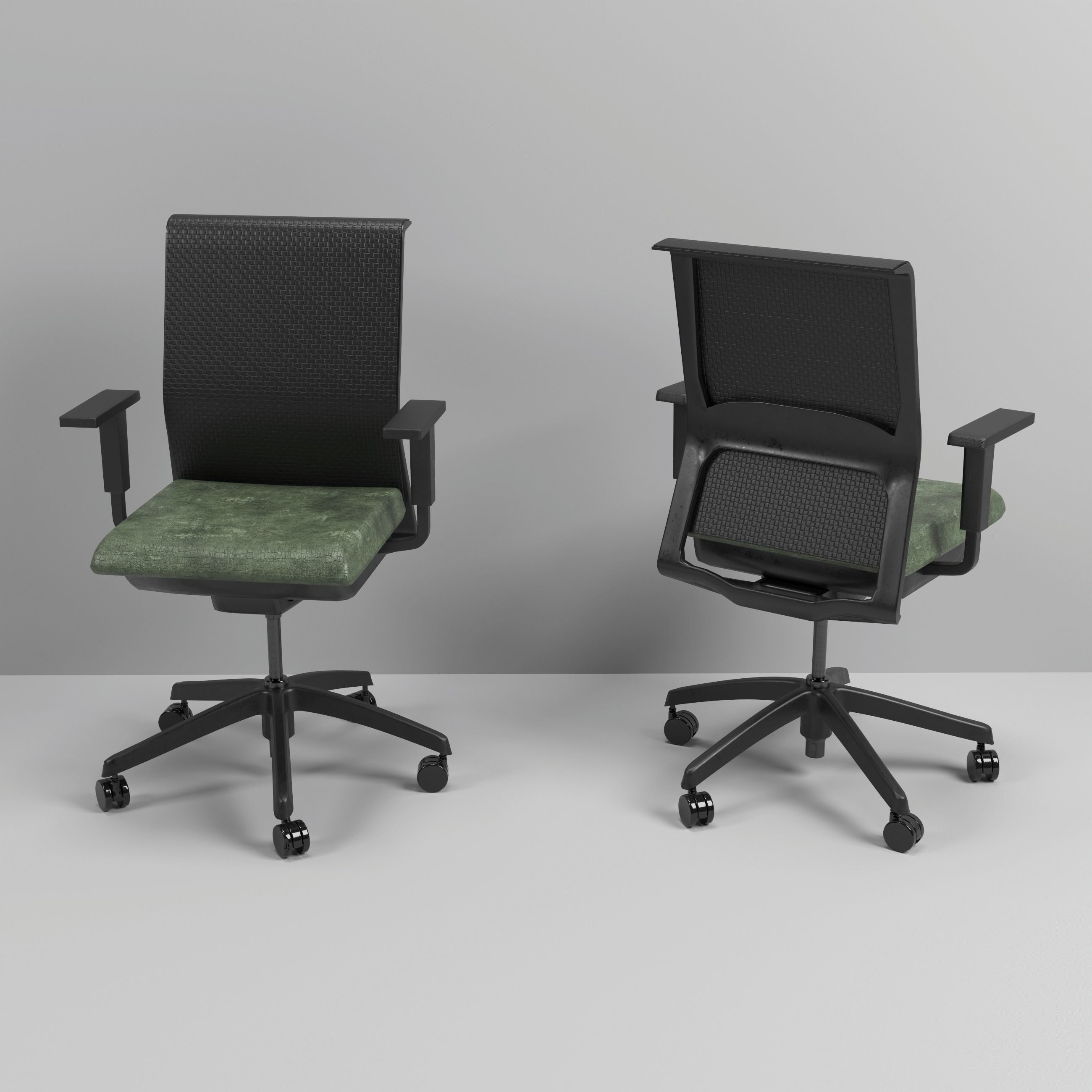 chair office 3D model | CGTrader