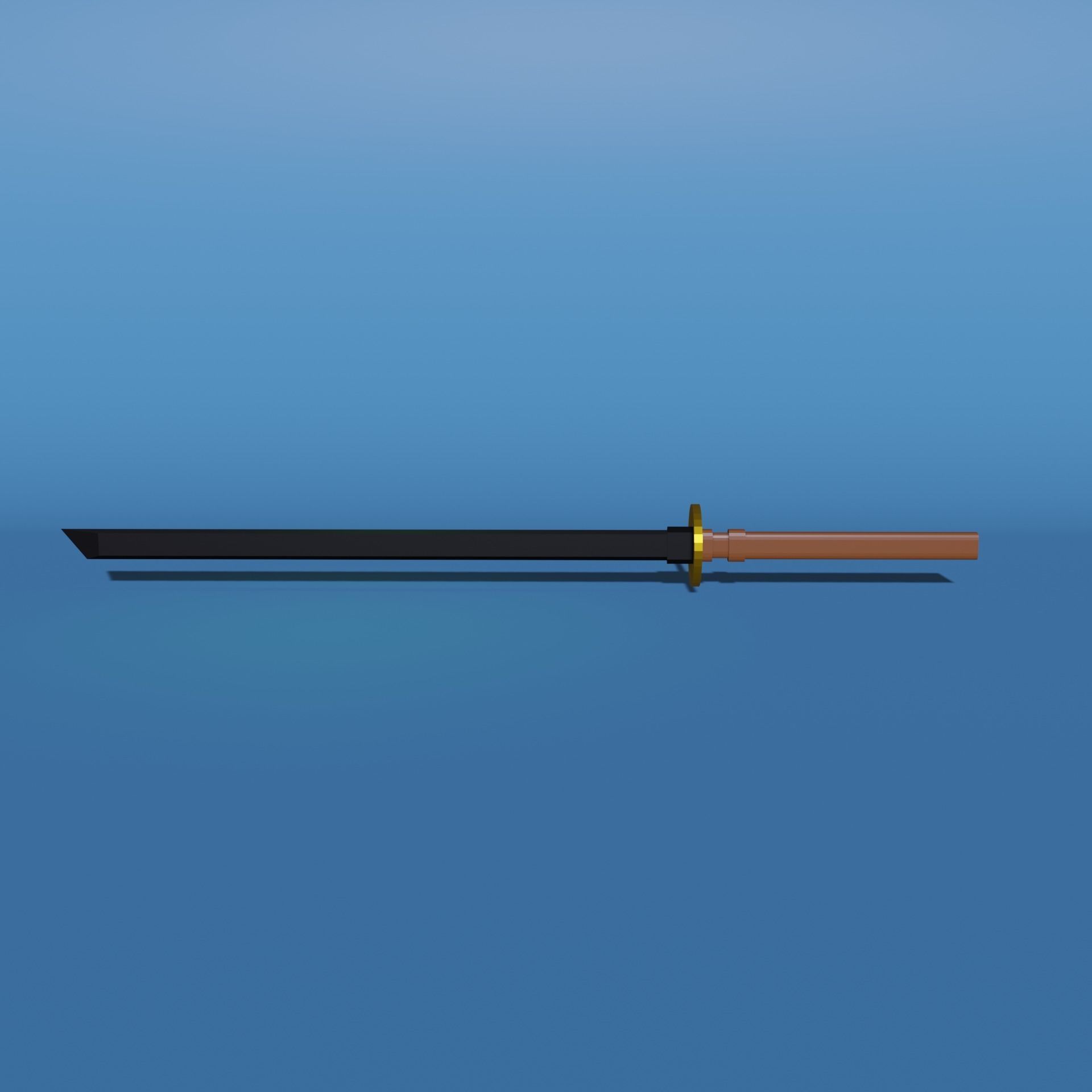 Simple Samurai Sword - Katana free VR / AR / low-poly 3D model | CGTrader