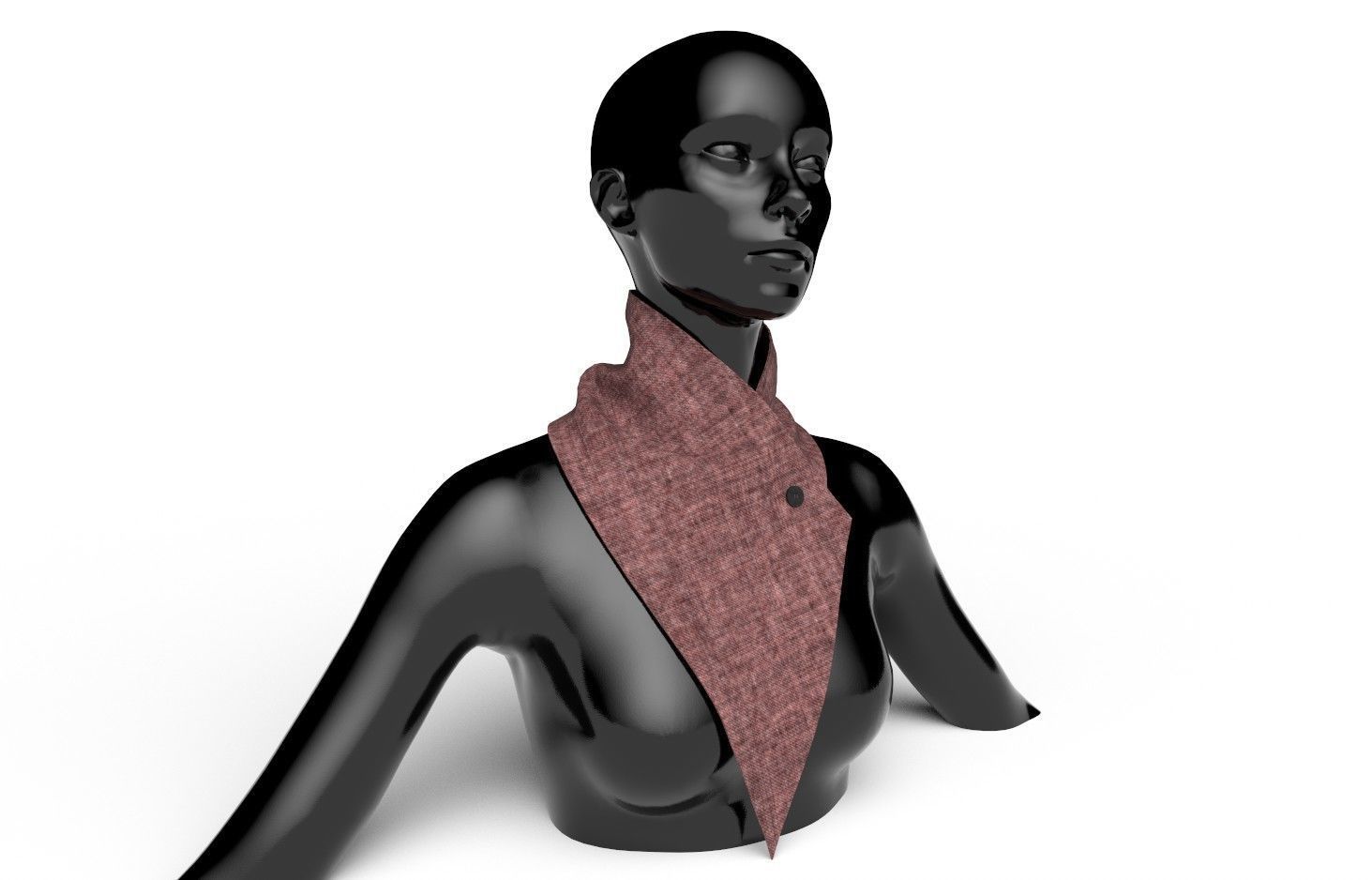 3D model Scarf M01 VR / AR / low-poly | CGTrader