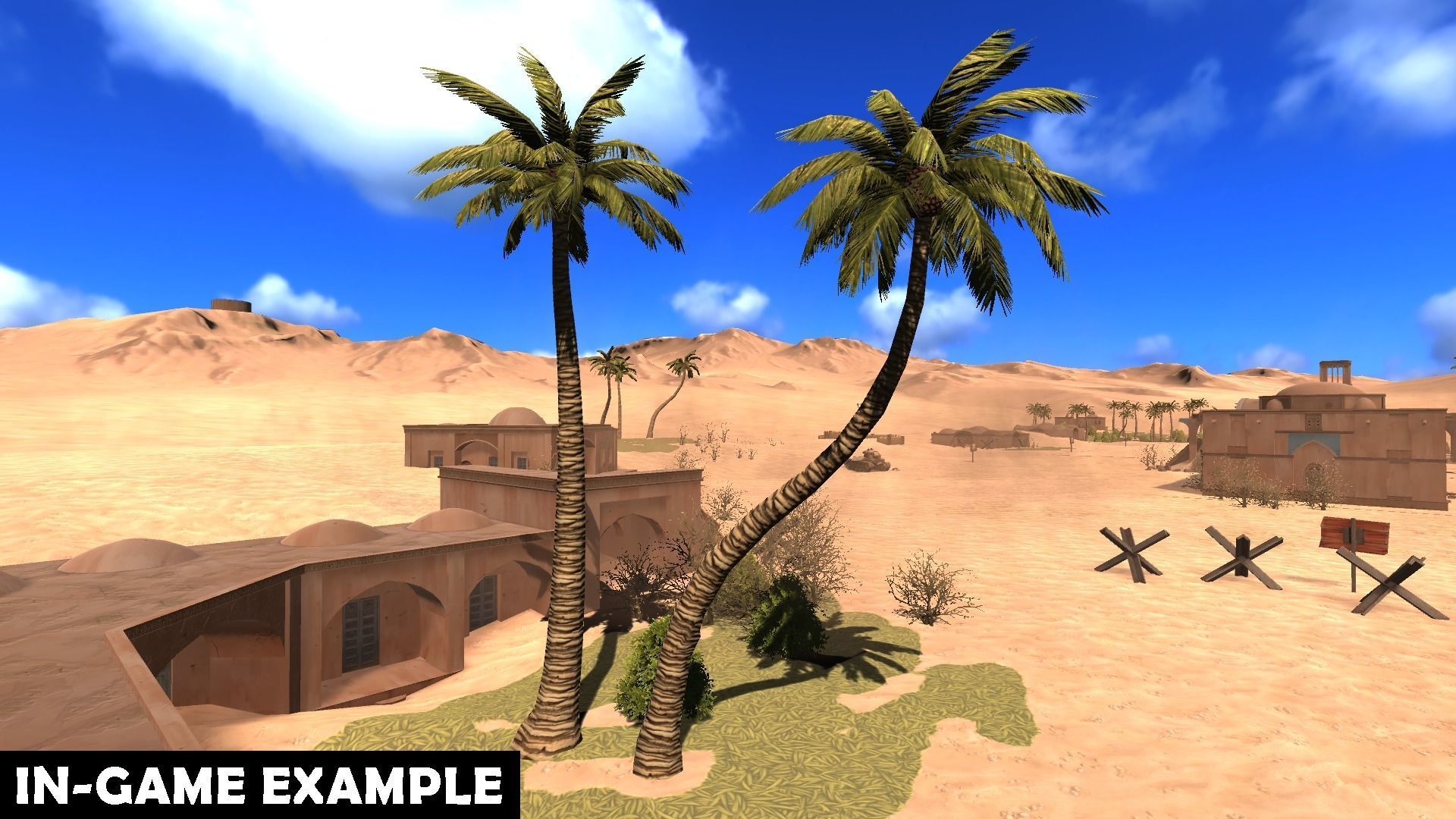 3D model Palm Trees Game Ready VR / AR / low-poly | CGTrader