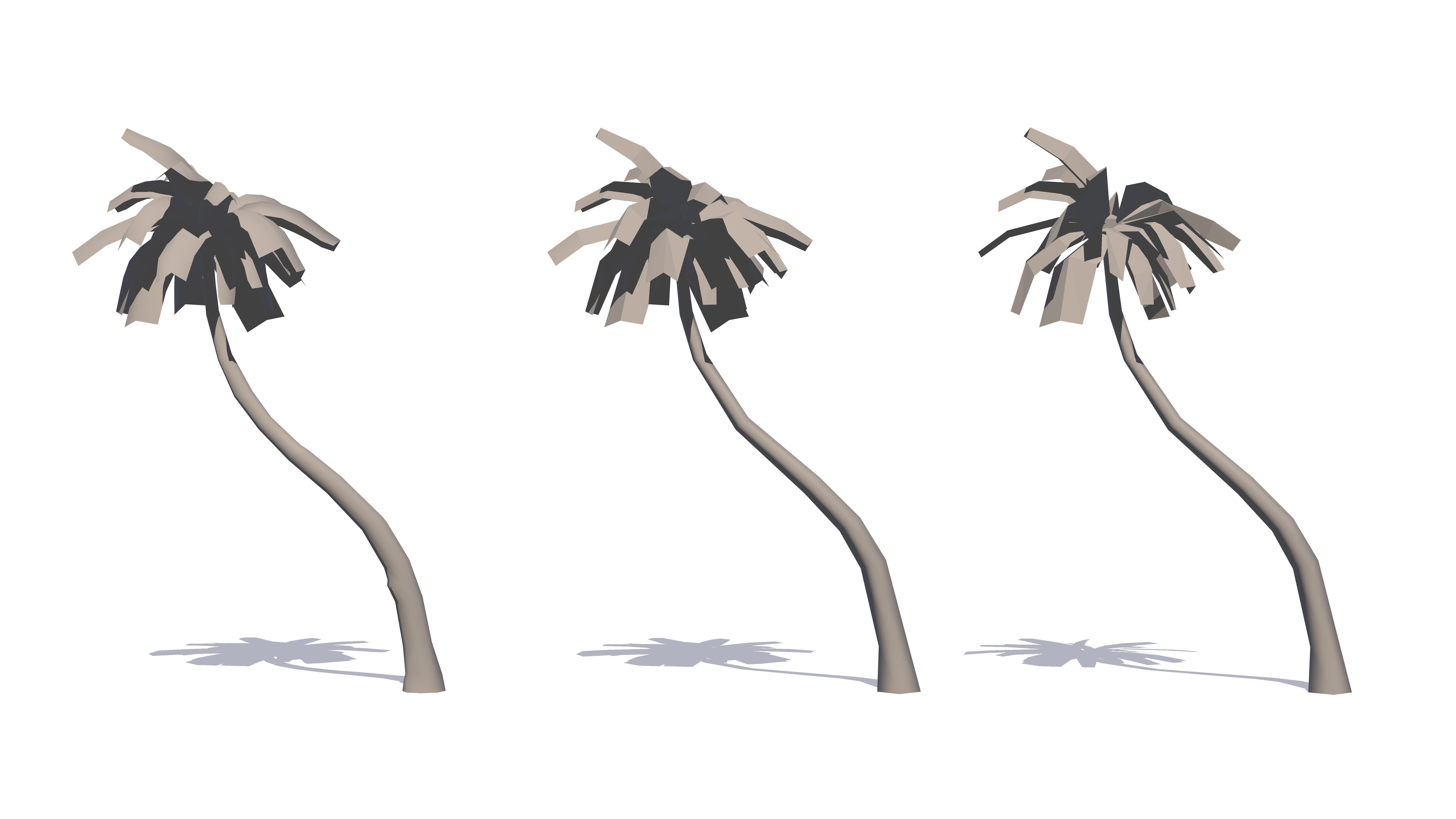 3D model Palm Trees Game Ready VR / AR / low-poly | CGTrader