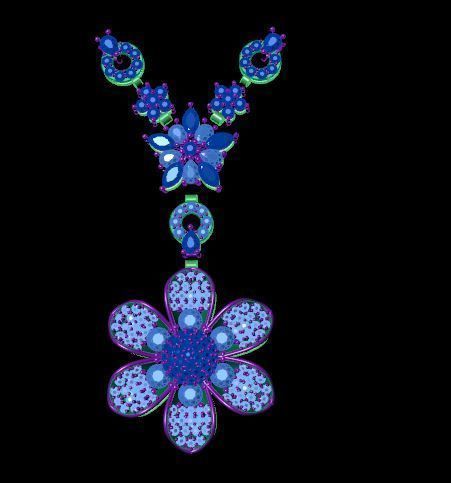 Necklaces 3D model 3D printable | CGTrader