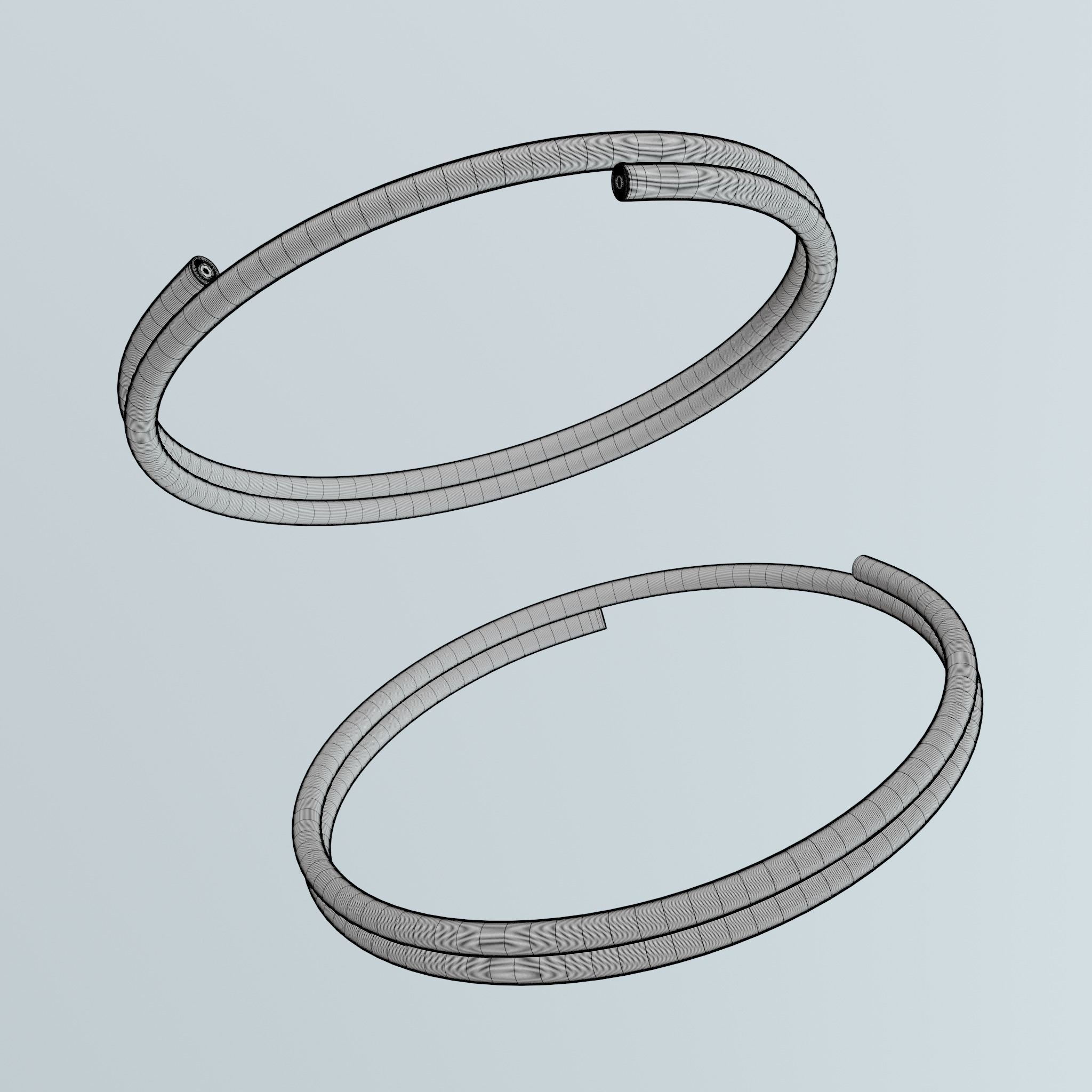 Key Ring free 3D model | CGTrader