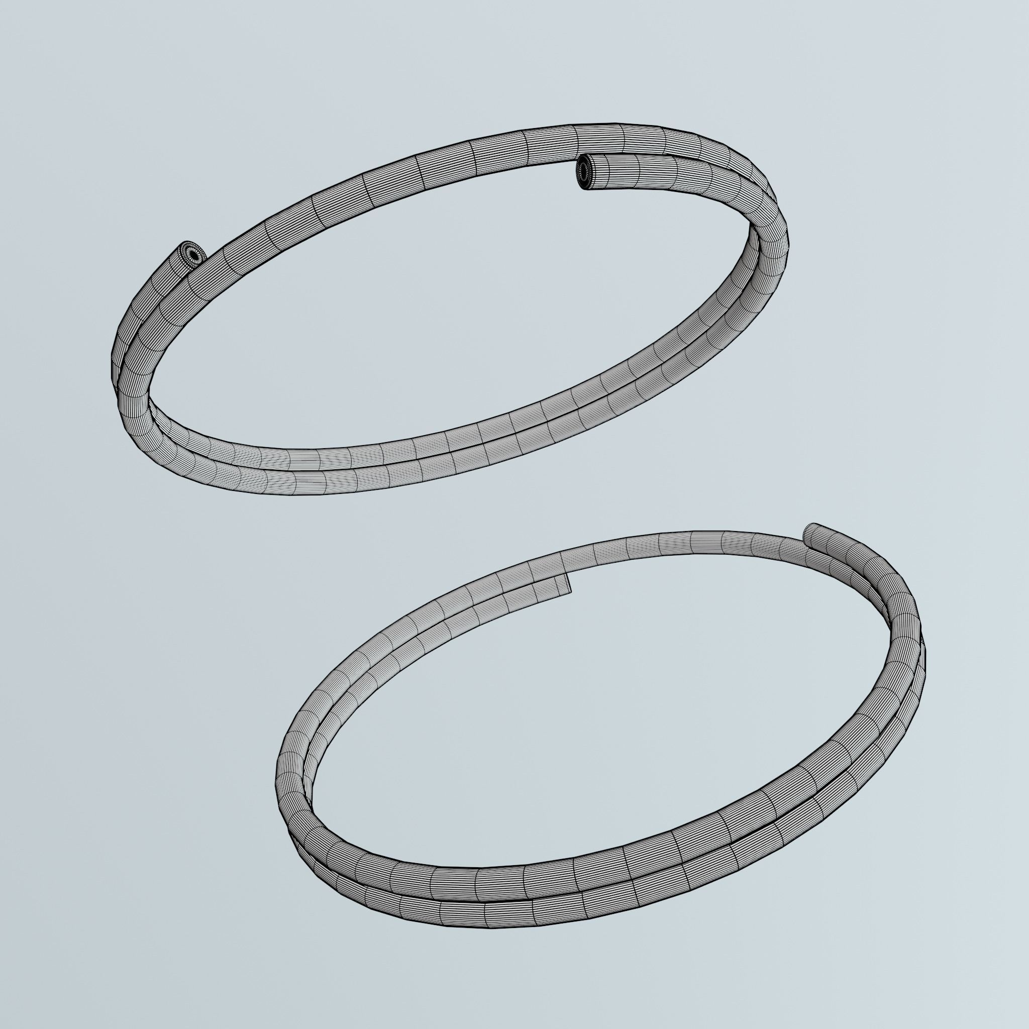 Key Ring free 3D model | CGTrader