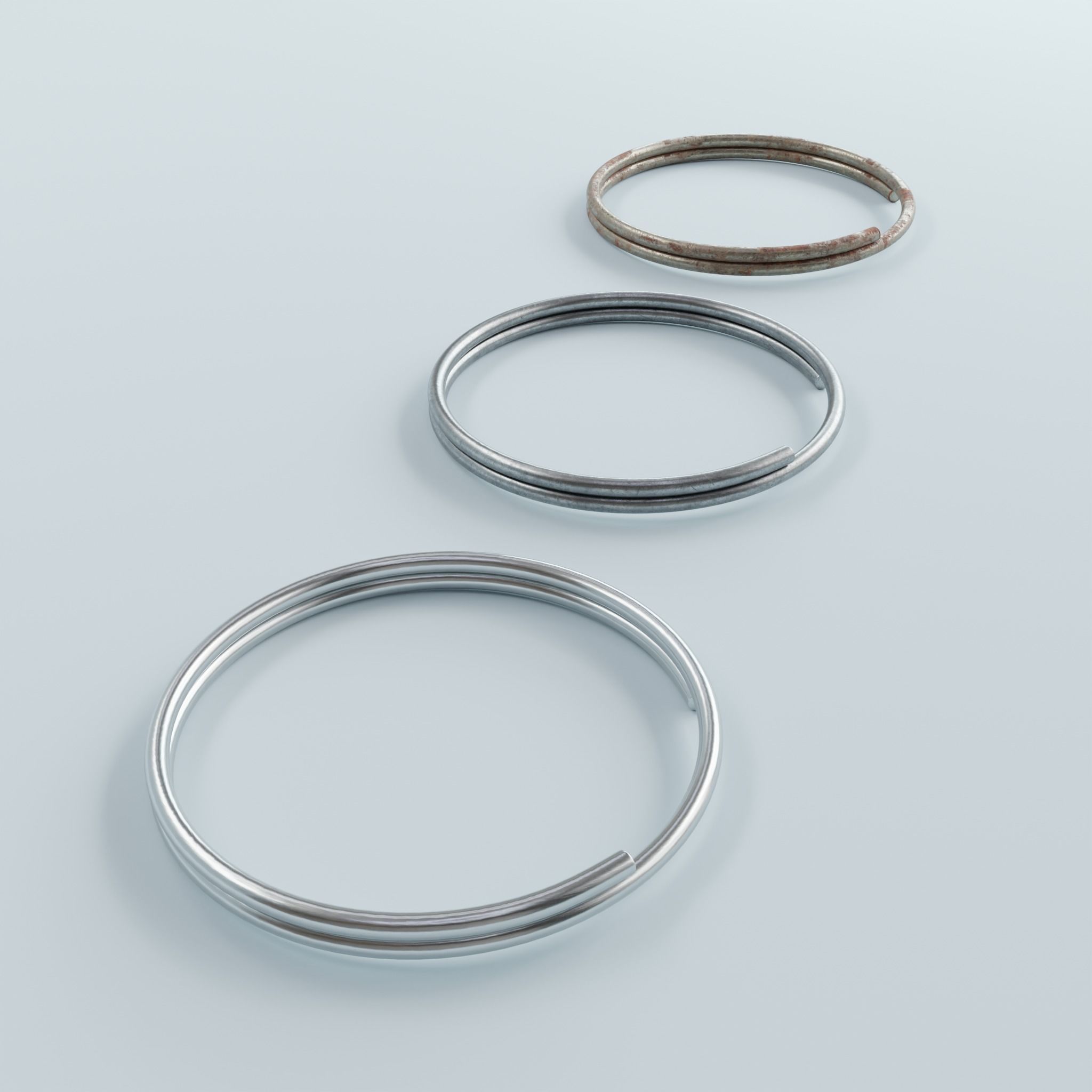 Key Ring free 3D model | CGTrader