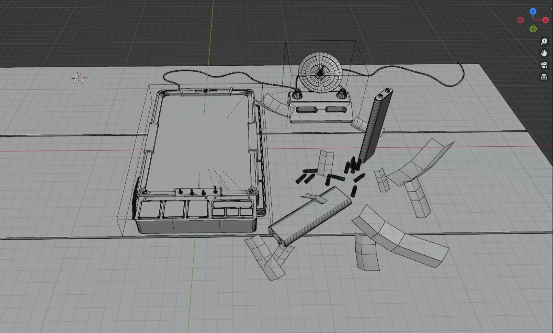 Science-Fi Military Interface 3D Model 3D model | CGTrader