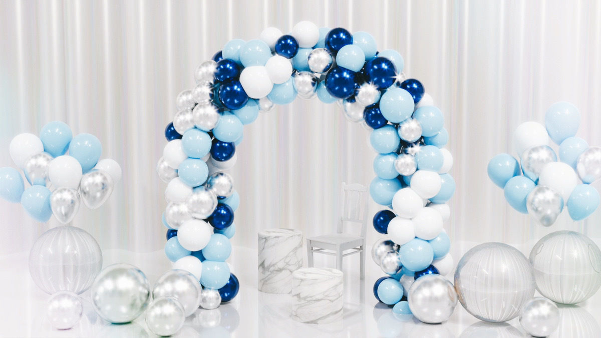 Balloon arch 3D model | CGTrader