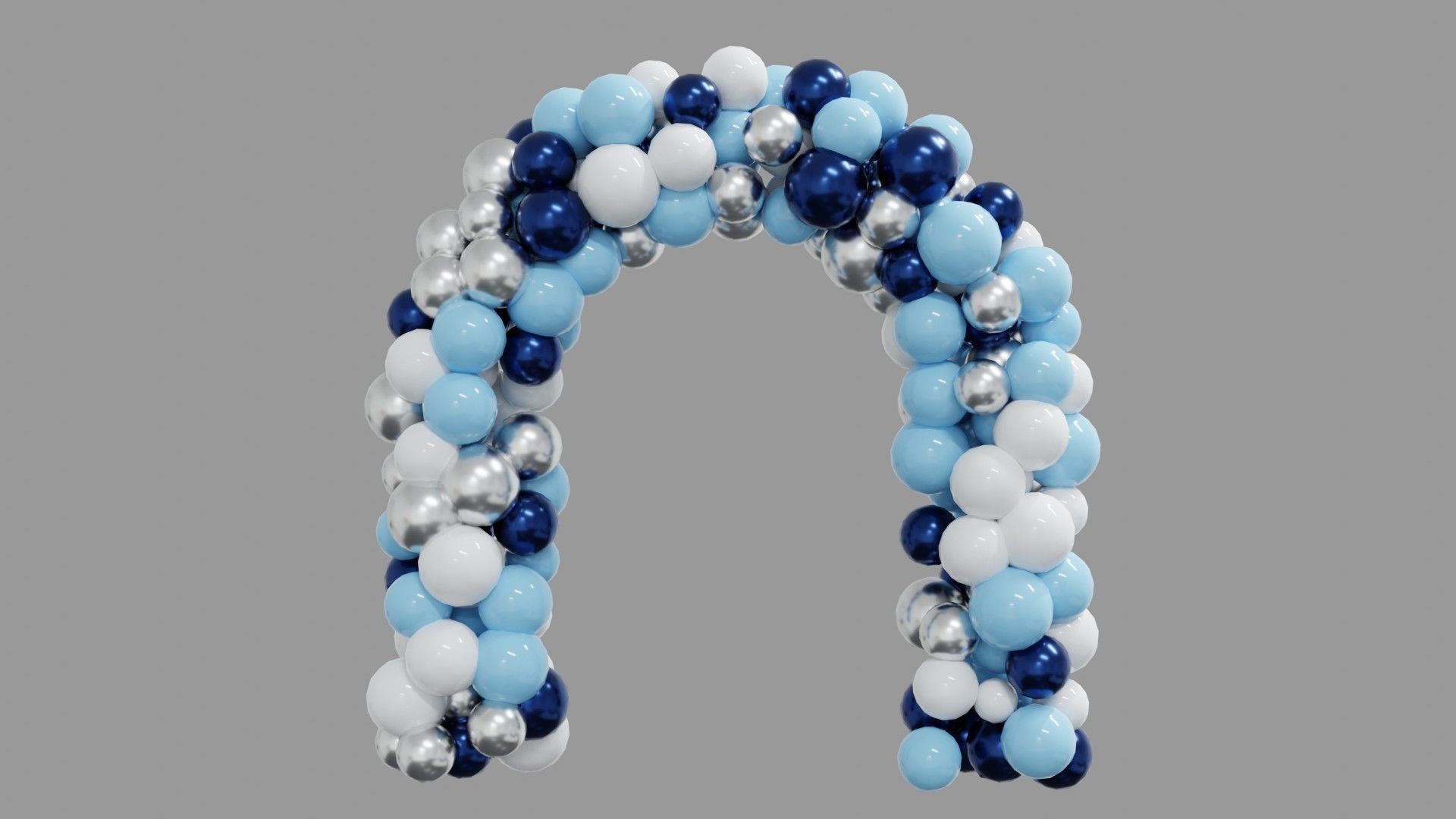 Balloon arch 3D model | CGTrader