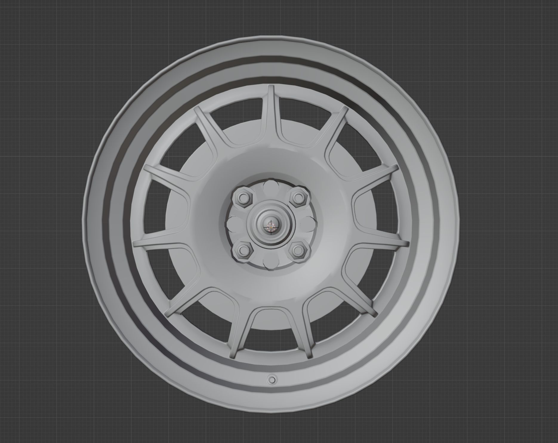 3D model RS11 - 3 Piece Wheels - Game Ready VR / AR / low-poly | CGTrader
