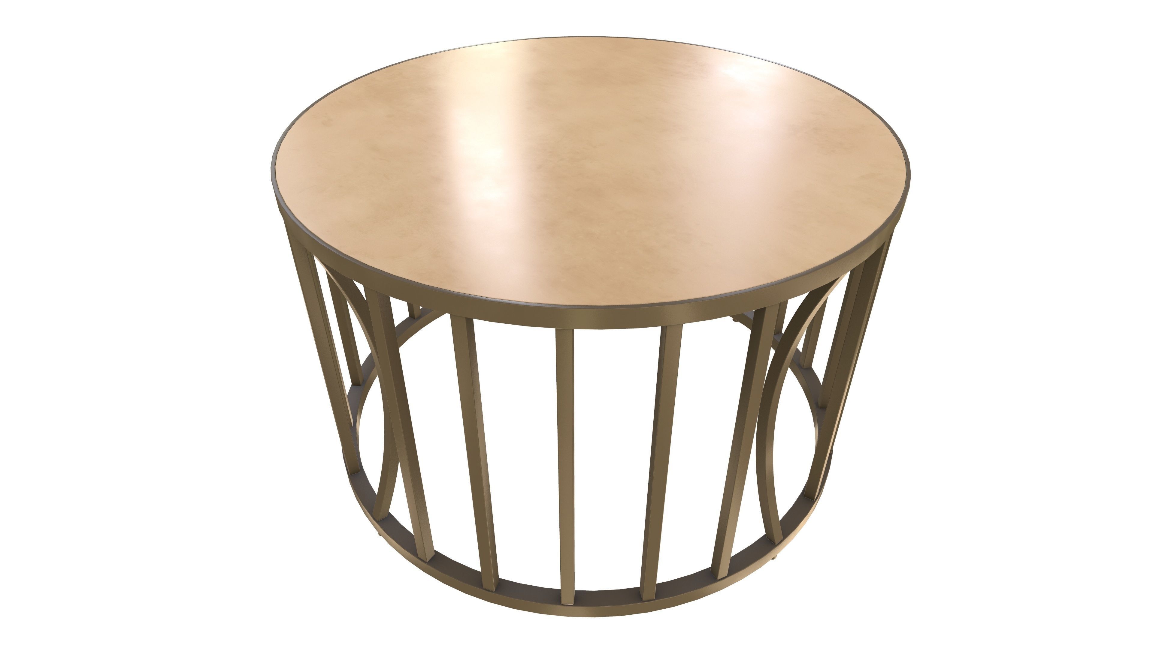 3D model Round Table Round Table V1 3D Model VR AR PBR VR / AR / low ...
