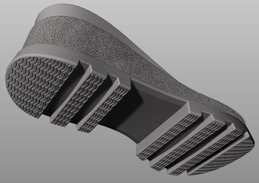 3D Shoes Sole 3D model rigged | CGTrader