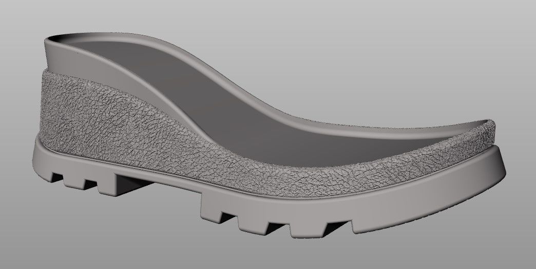 3D Shoes Sole 3D model rigged | CGTrader