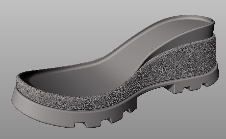 3D Shoes Sole 3D model rigged | CGTrader
