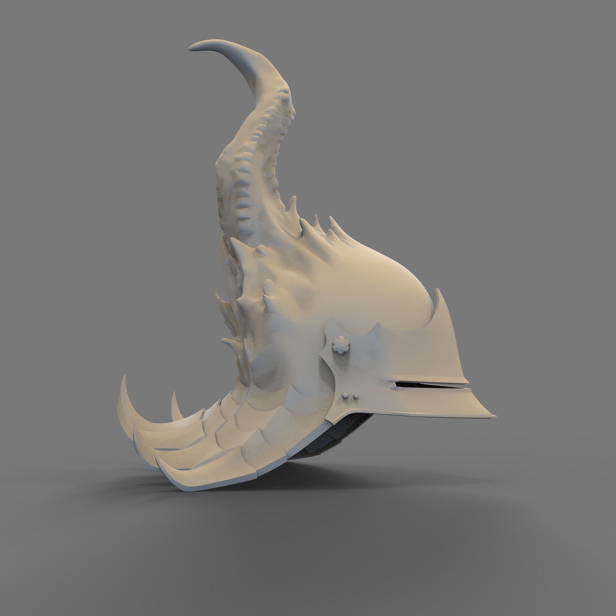Drake Knight Elden Ring Wearable Helmet 3D model 3D printable | CGTrader