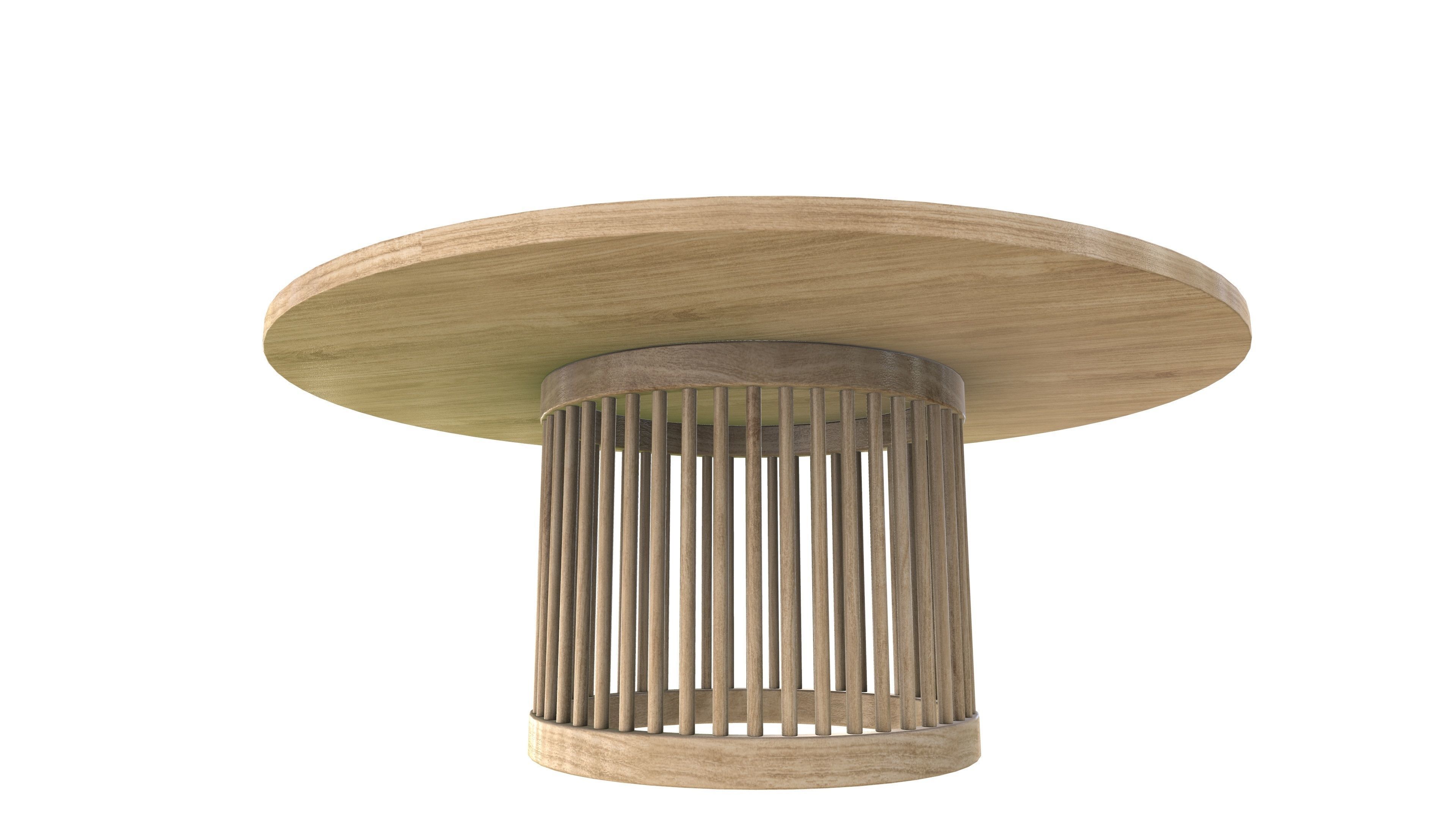 3D model Round Table Round Table V3 3D Model VR AR PBR VR / AR / low ...