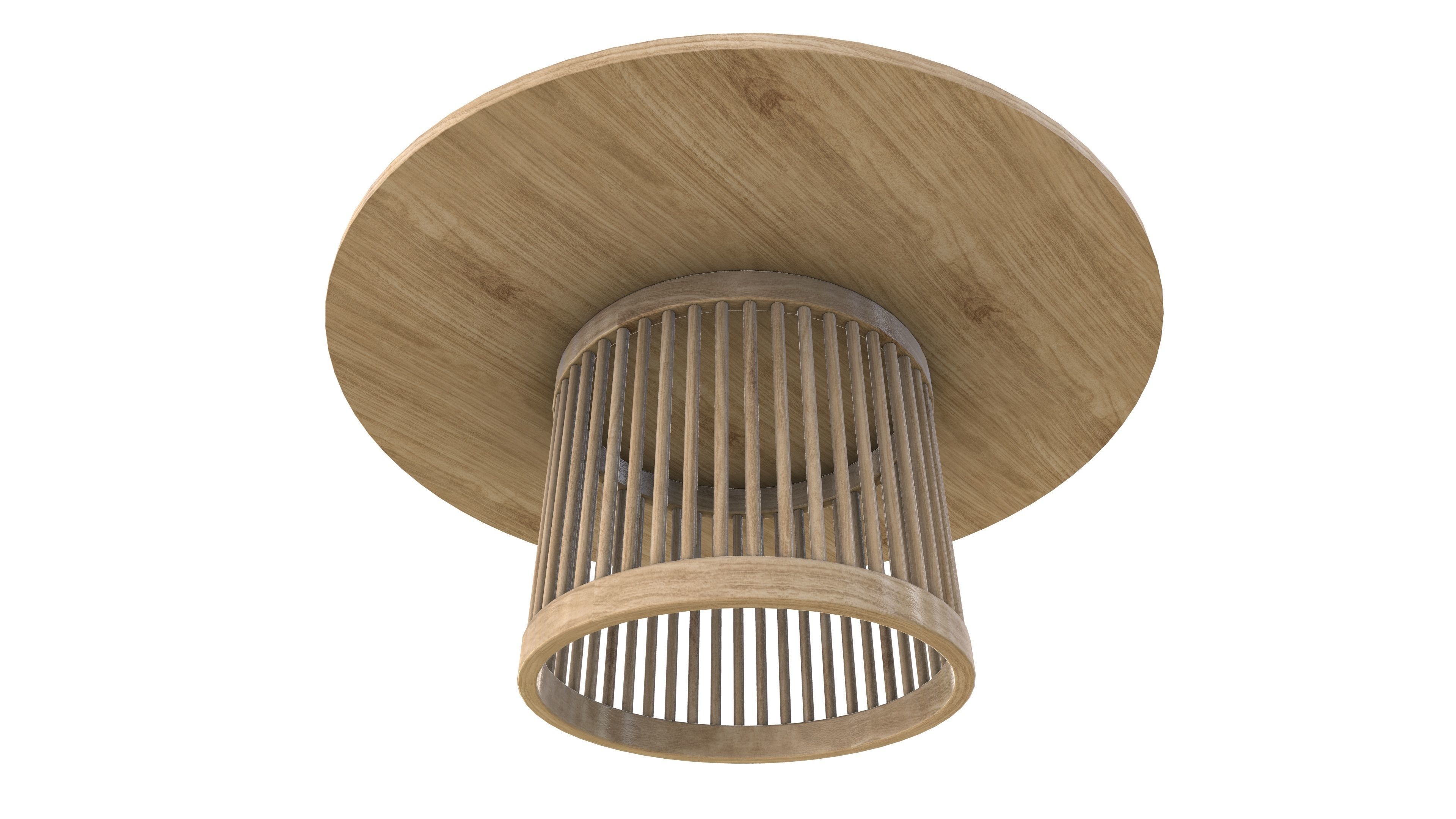 3D model Round Table Round Table V3 3D Model VR AR PBR VR / AR / low ...