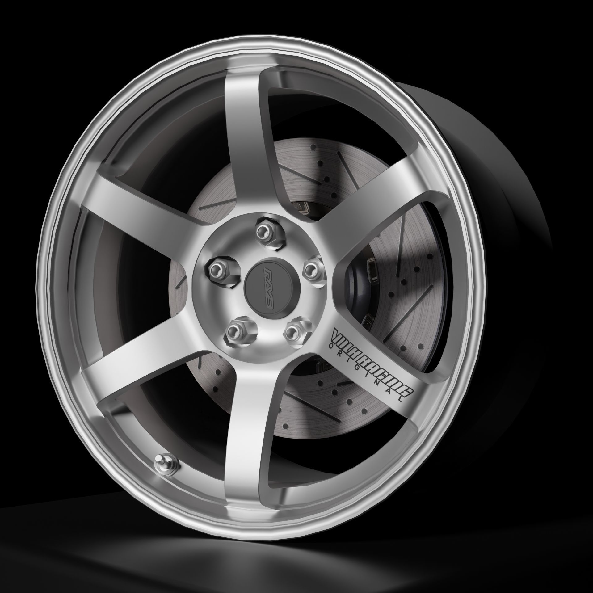 3D model TE37 - Wheels - Game Ready VR / AR / low-poly | CGTrader