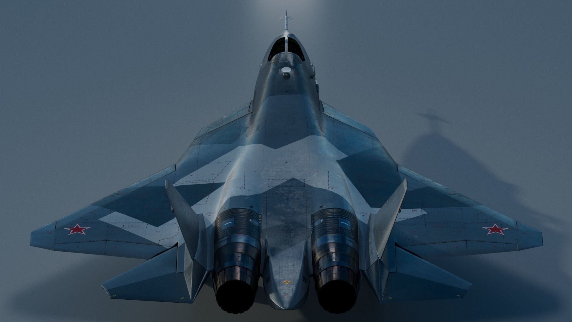 Sukhoi SU-57 fifth gen Fighter Jet 3D model | CGTrader