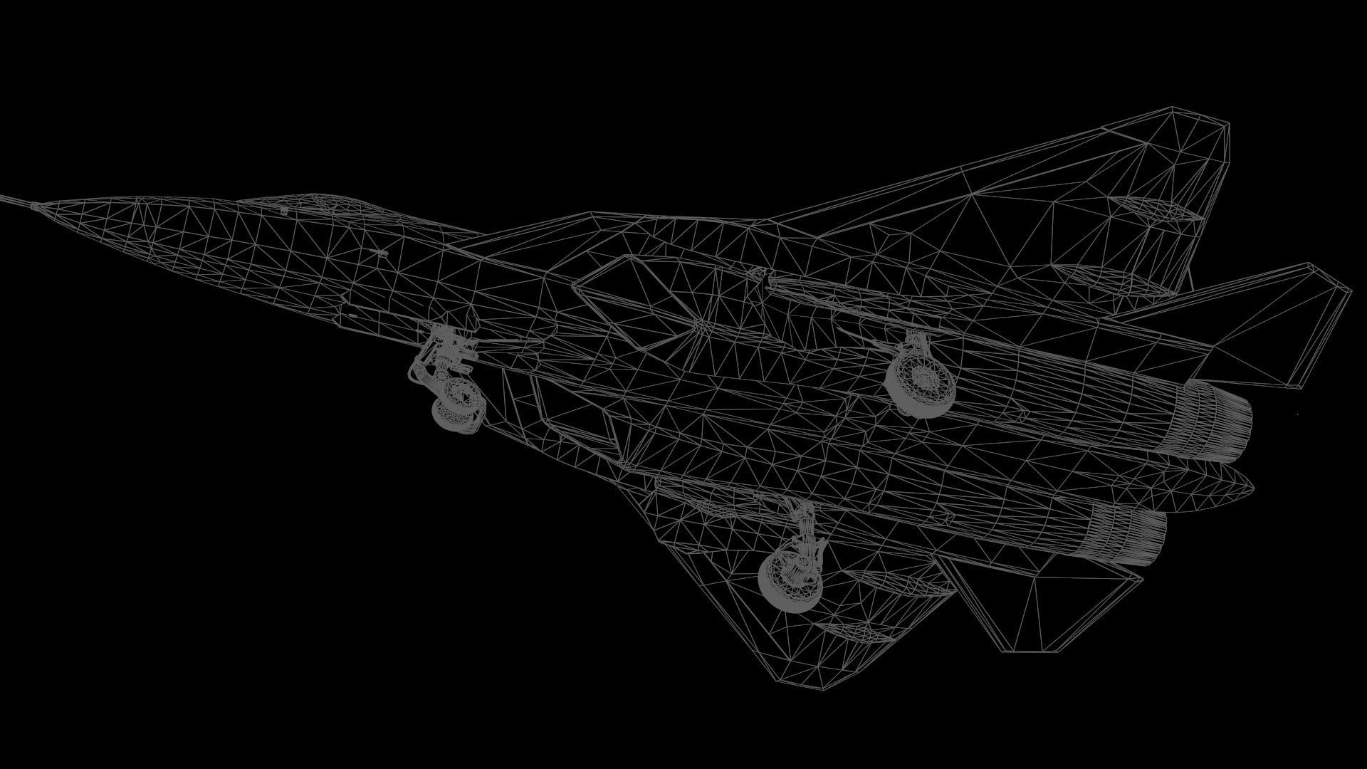 Sukhoi SU-57 fifth gen Fighter Jet 3D model | CGTrader