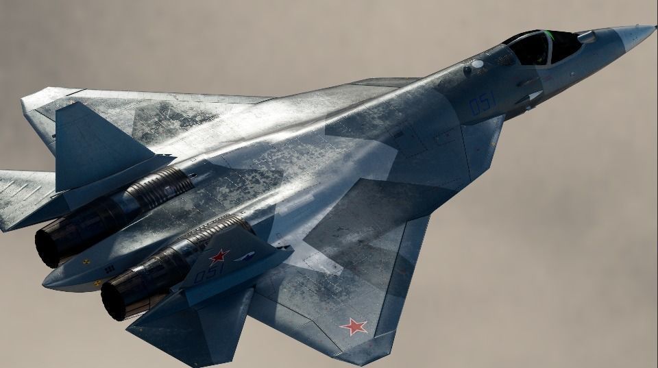 Sukhoi SU-57 fifth gen Fighter Jet 3D model | CGTrader
