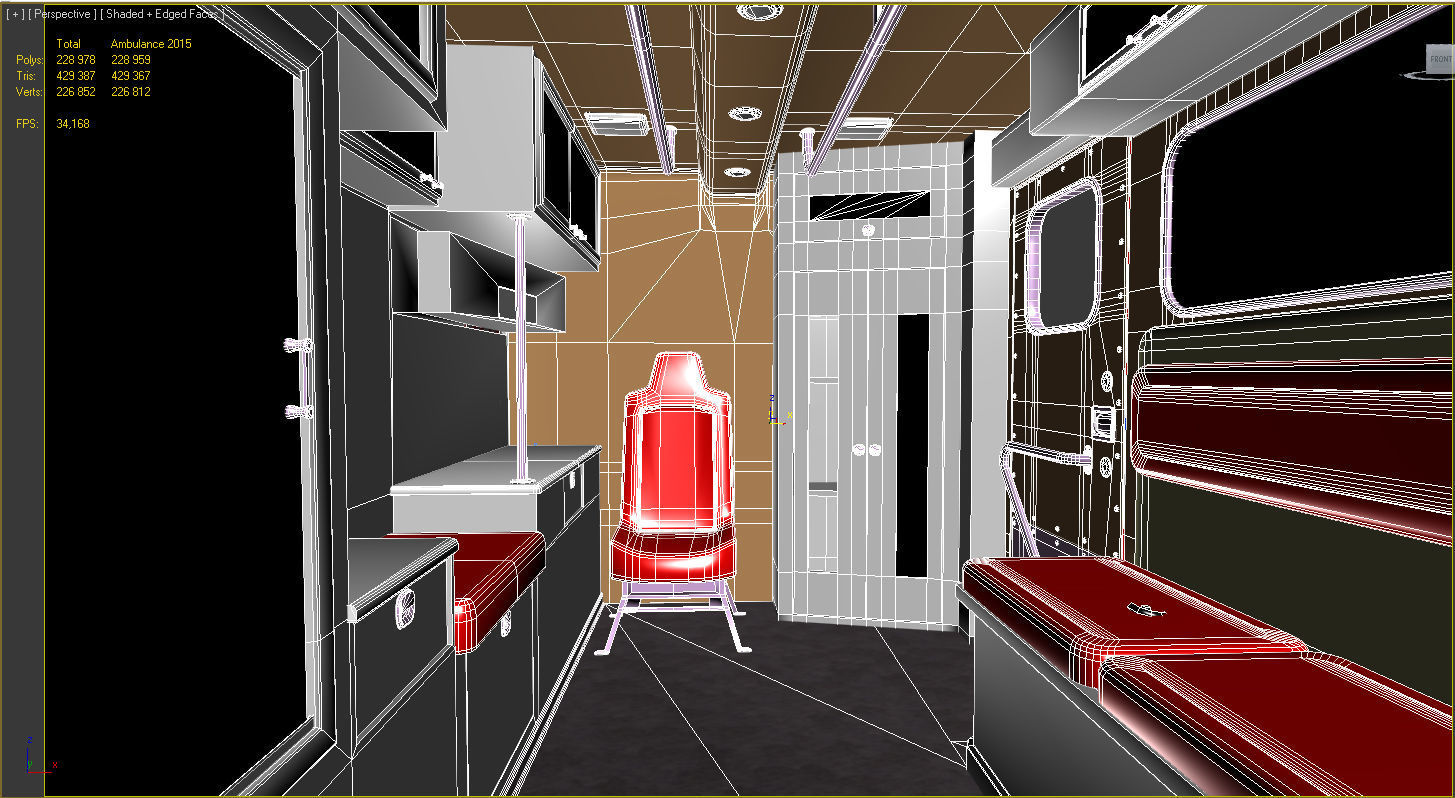 Emergency Ambulance Vol6 3D model | CGTrader