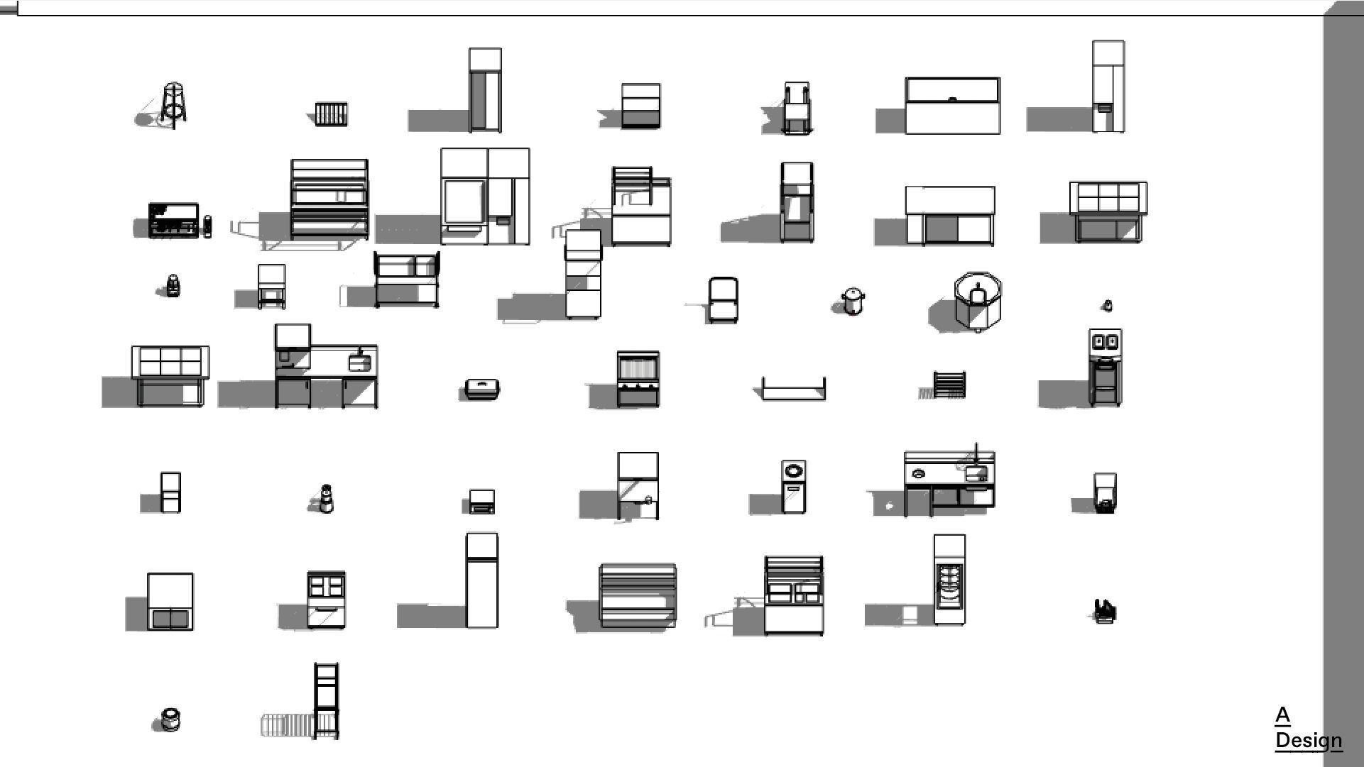 Kitchen appliances - Pack of revit families 3D model | CGTrader