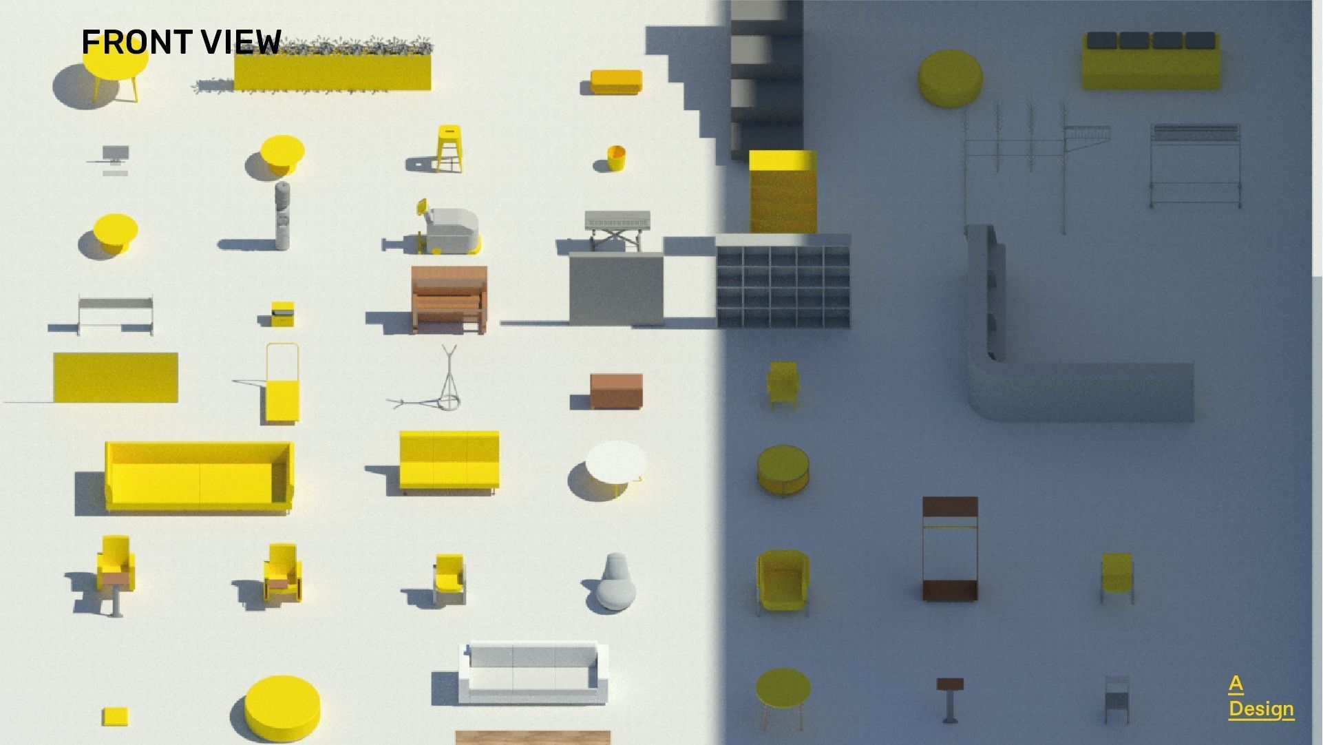 Theater equipment - Pack of revit families 3D model | CGTrader