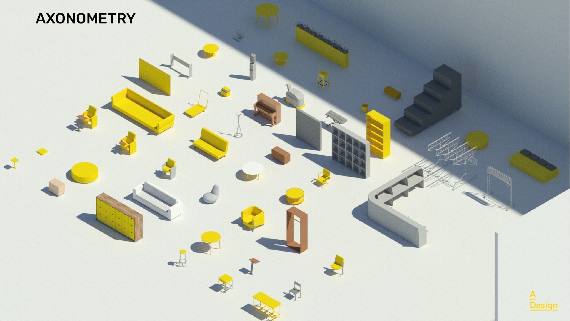 Theater equipment - Pack of revit families 3D model | CGTrader