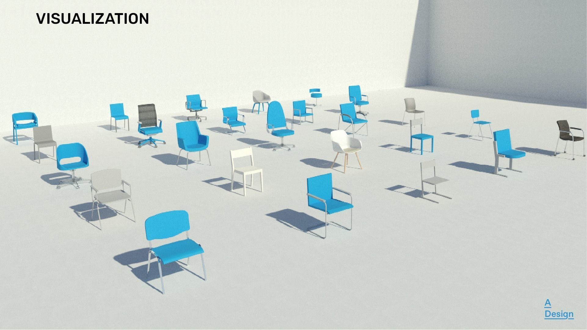 Office chairs - Pack of revit families 3D model | CGTrader