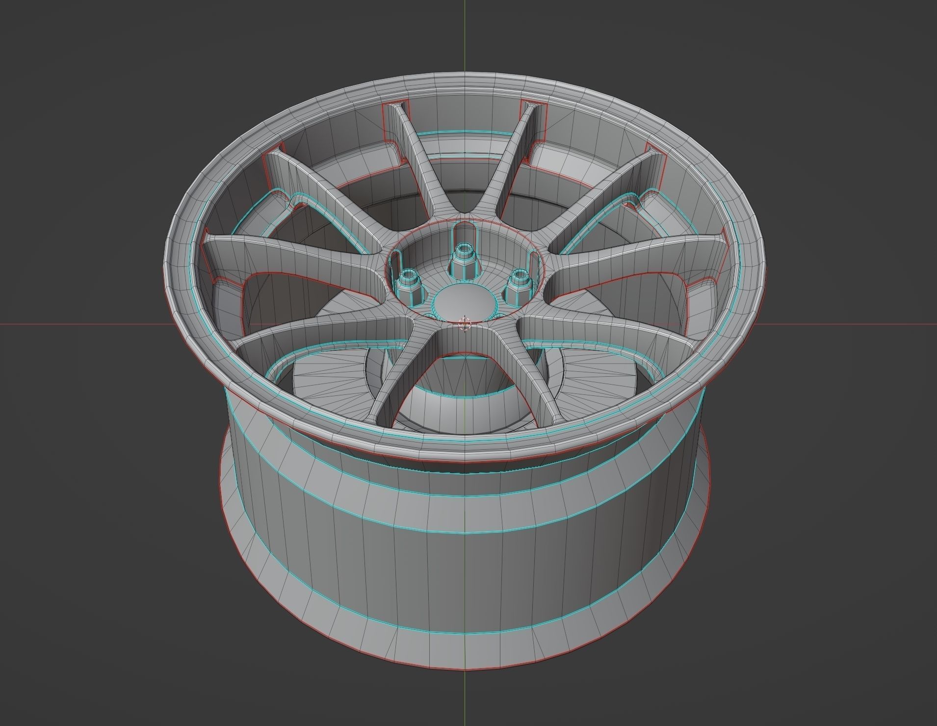 3D model TC105N - Wheels - Game Ready VR / AR / low-poly | CGTrader