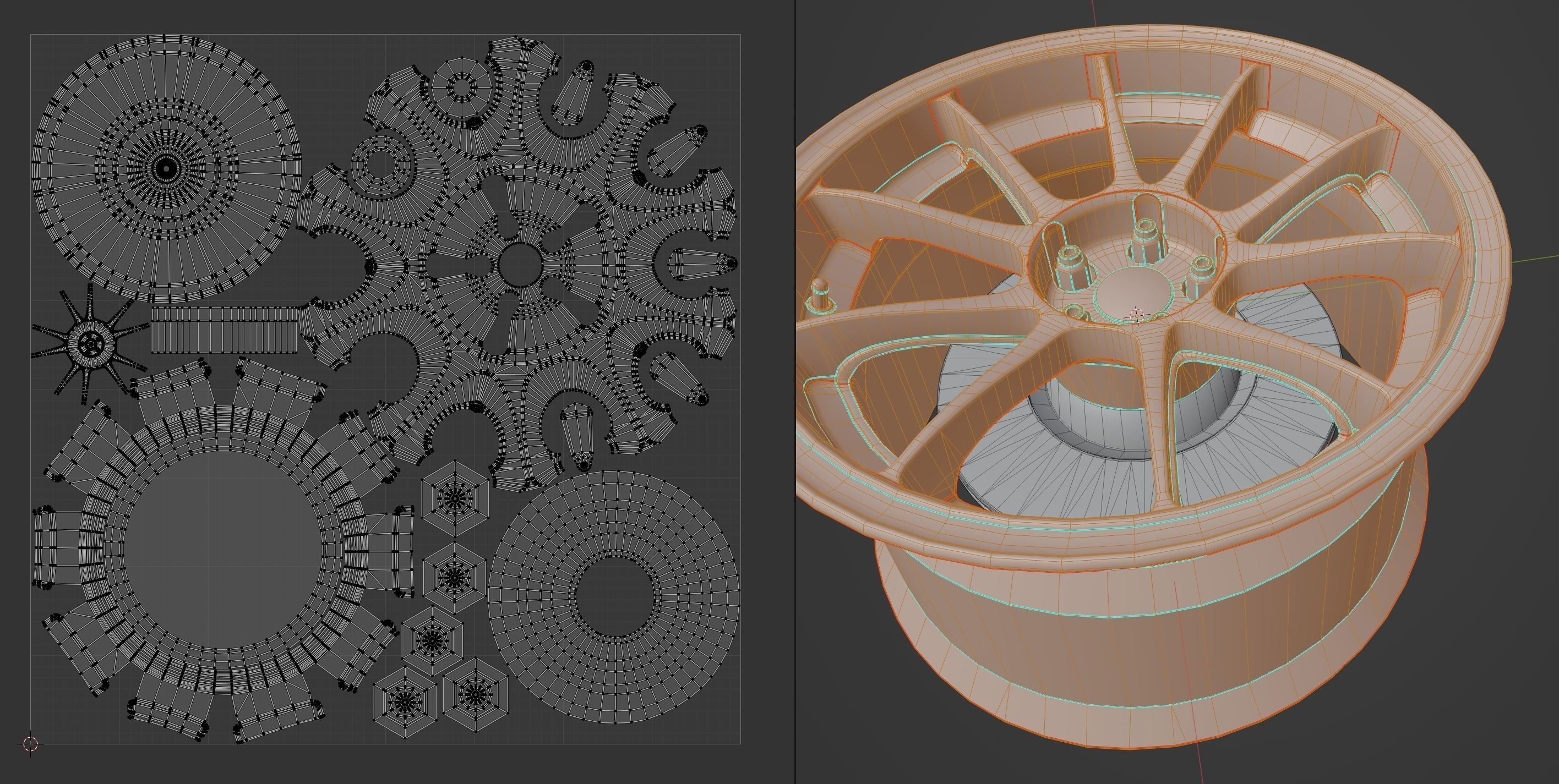 3D model TC105N - Wheels - Game Ready VR / AR / low-poly | CGTrader