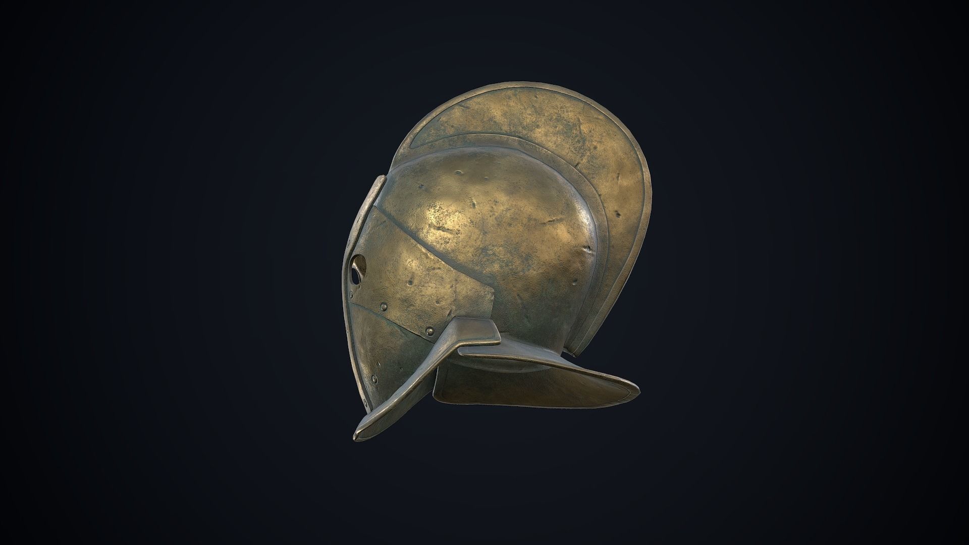 3D model Secutor helmet VR / AR / low-poly | CGTrader