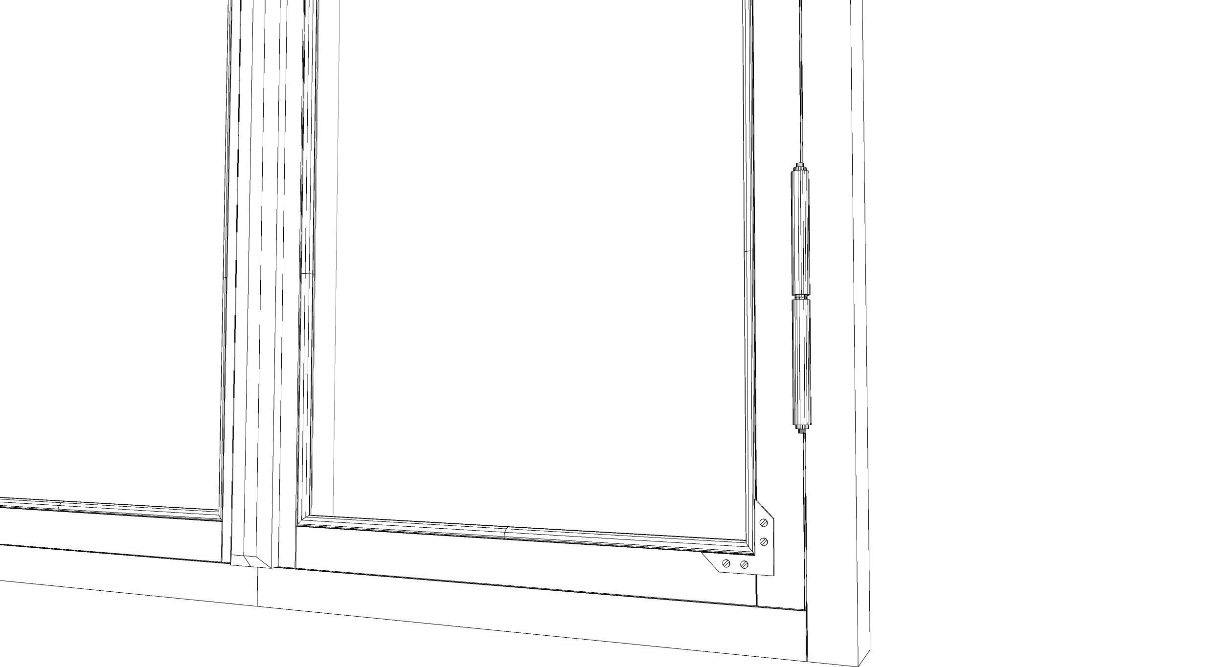 Classic frame window free 3D model | CGTrader